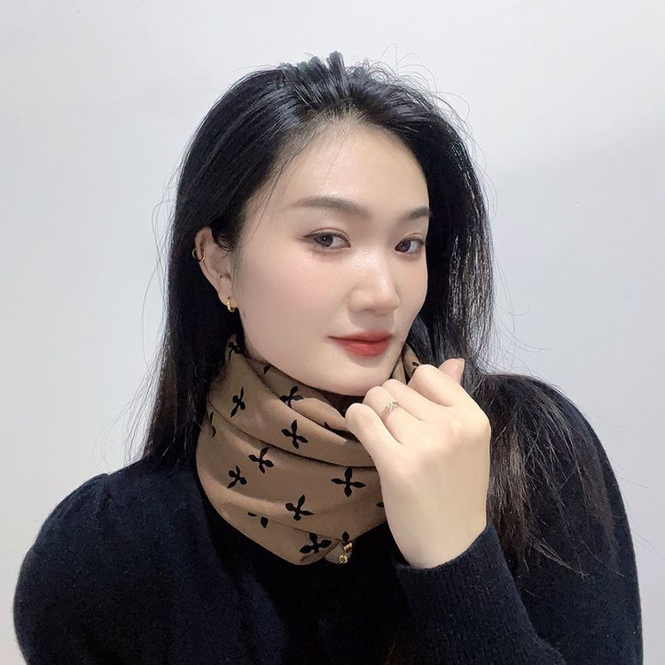 루키 보온 넥워머 꼬임 겨울 방한 목토시 브라운 홈플러스 택배배송
