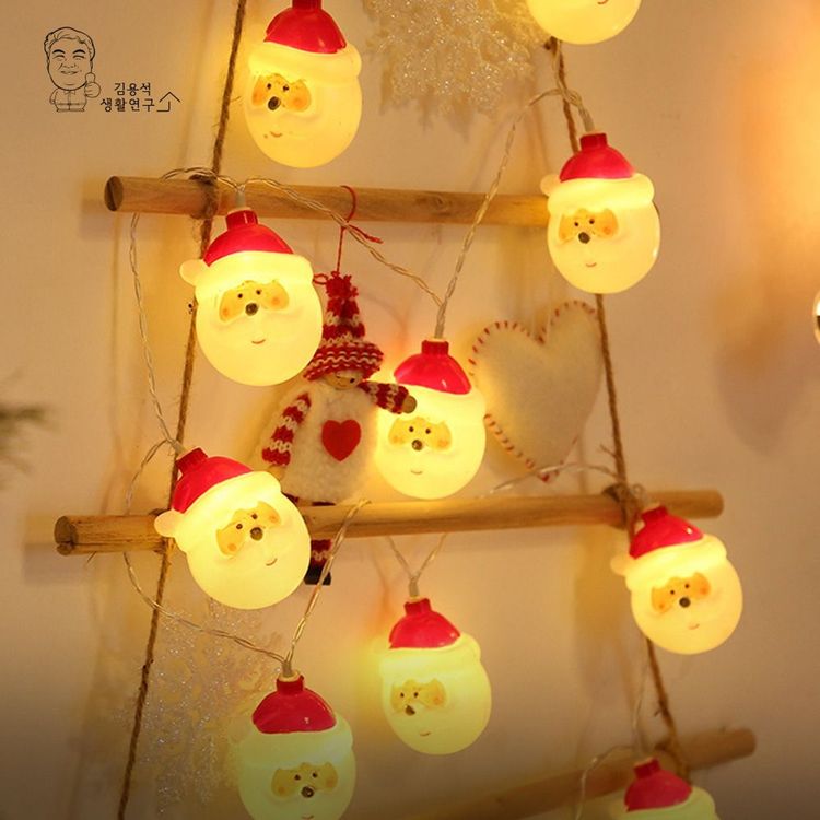 크리스마스 Led 전구 산타 눈사람 홈플러스 택배배송