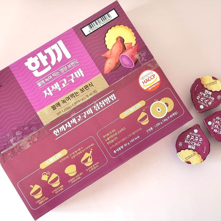 실버푸드 간편 한끼 자색고구마 맛 30g 고령친화식품 홈플러스 택배배송