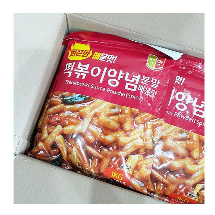 청우식품 떡볶이 양념 분말매운맛 1kg 1박스10입 홈플러스 택배배송
