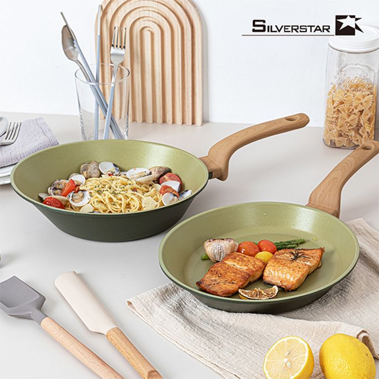 Silverstar 실버스타 오브니 티타늄코팅 인덕션ih 셰프후라이팬 24cm 홈플러스 택배배송