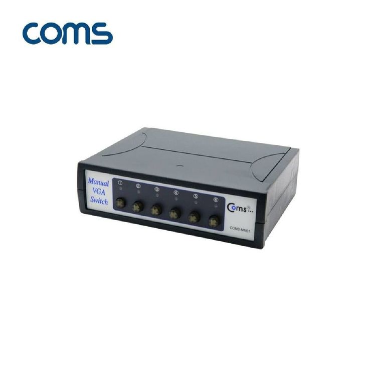 Coms 모니터 수동 선택기 6대1 홈플러스 택배배송