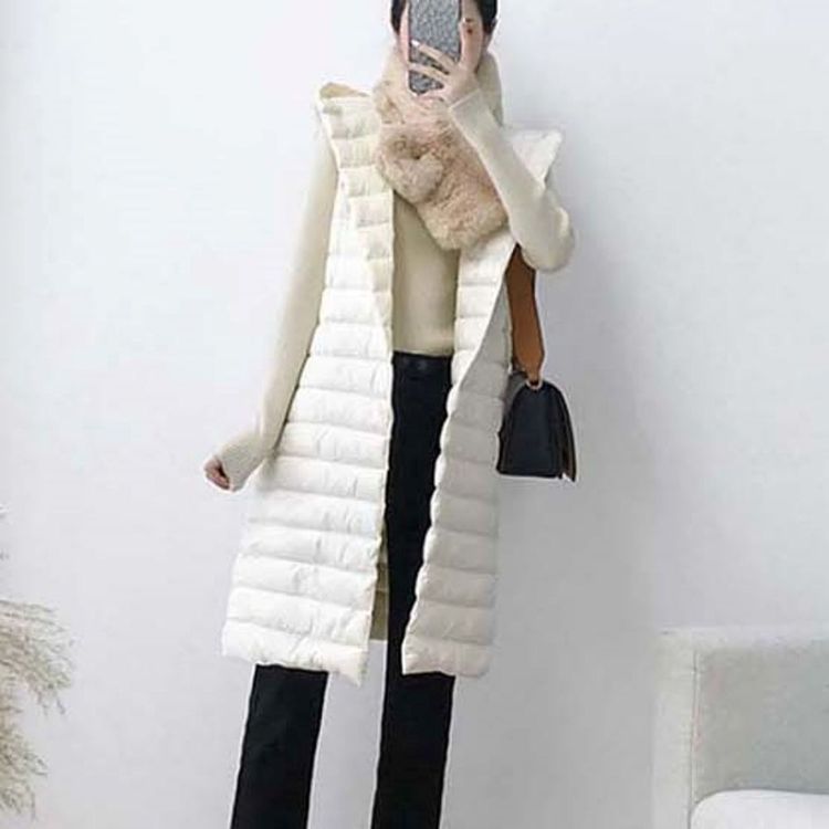 롱조끼 패딩 후드 간절기 자켓 경량패딩 롱패딩 홈플러스 택배배송