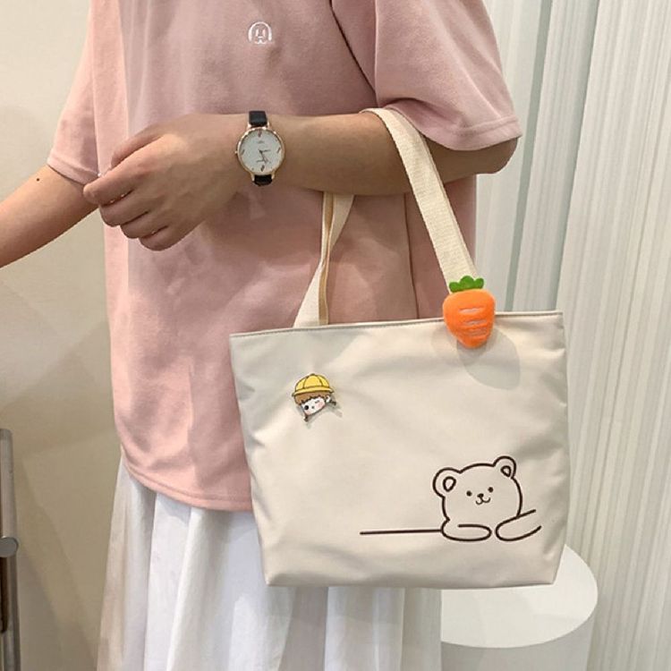 인기 여자 패션 토트백 캐주얼 신상 아이보리 에코백 홈플러스 택배배송