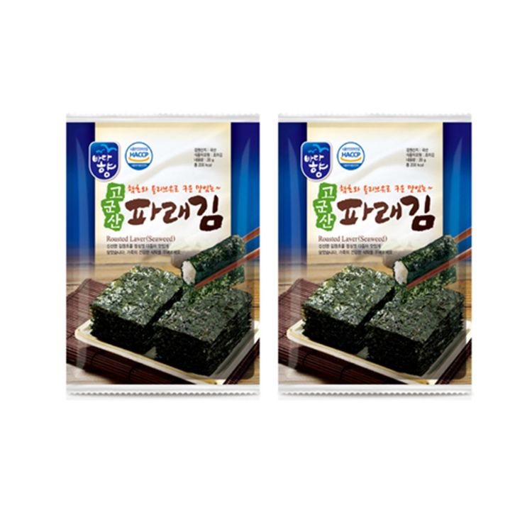 해가람 바다향 고군산 파래전장김 2호 20봉 홈플러스 택배배송
