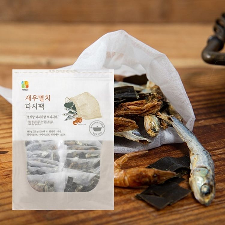 새우 다시멸치 해물 육수팩 다시팩 천연조미료 국물용 홈플러스 택배배송
