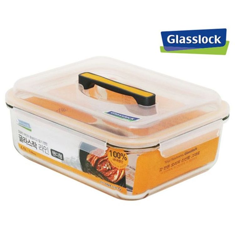 글라스락 실용적인 N614364b41a 라인 핸디형 밀폐용기 4500ml 홈플러스 택배배송