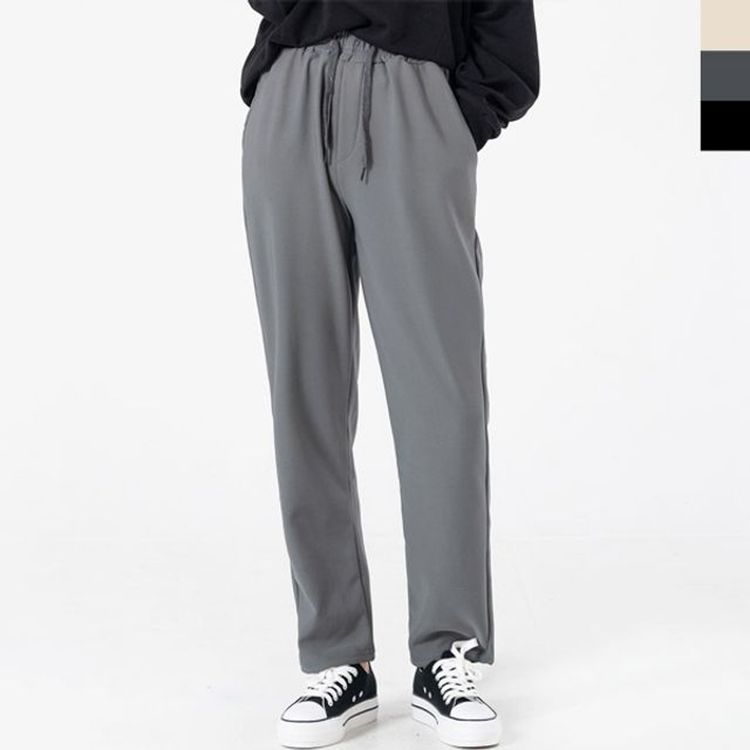 여성 겨울 운동복 데일리 캐주얼 기모 테이퍼드 팬츠 홈플러스 택배배송