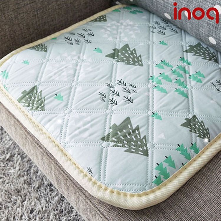 Inoq 향균 전기방석 1인용 45x45cm 포레스트민트쇼파방석 의자방석 온열방석 홈플러스 택배배송