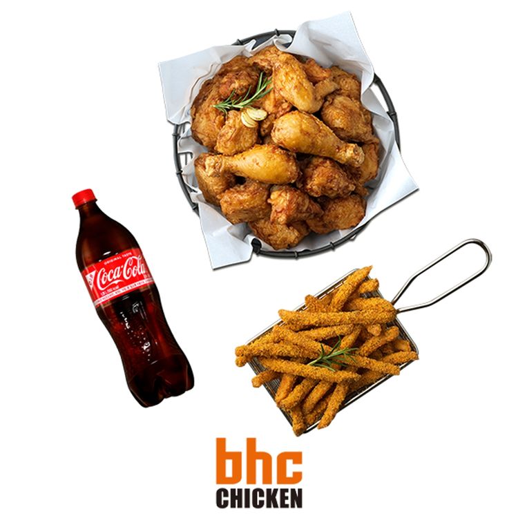 bhc 골드킹+뿌링감자+콜라1.25L | 홈플러스 택배배송