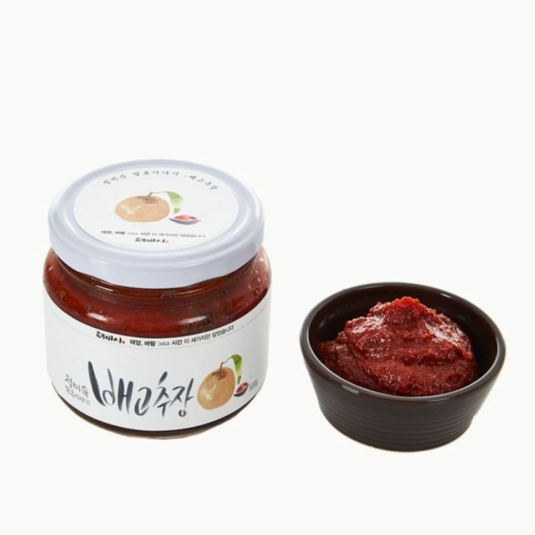 정미숙발효이야기 항아리 배고추장 250g 안매운 마늘 홈플러스 택배배송