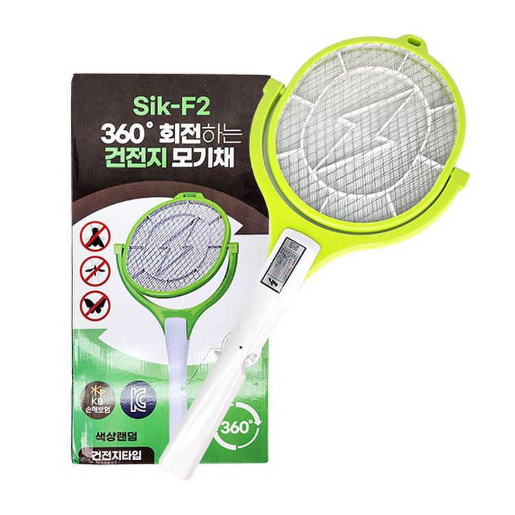 매직크린 360°회전하는 건전지 모기채 홈플러스 택배배송