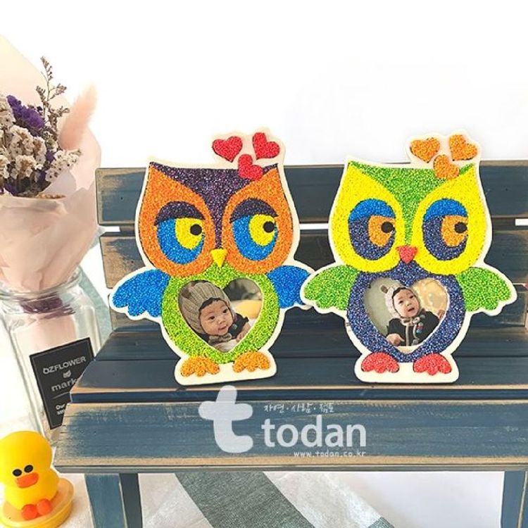 Diy N82924e44b3 우드모형 액자 부엉이만들기5인세트 홈플러스 택배배송