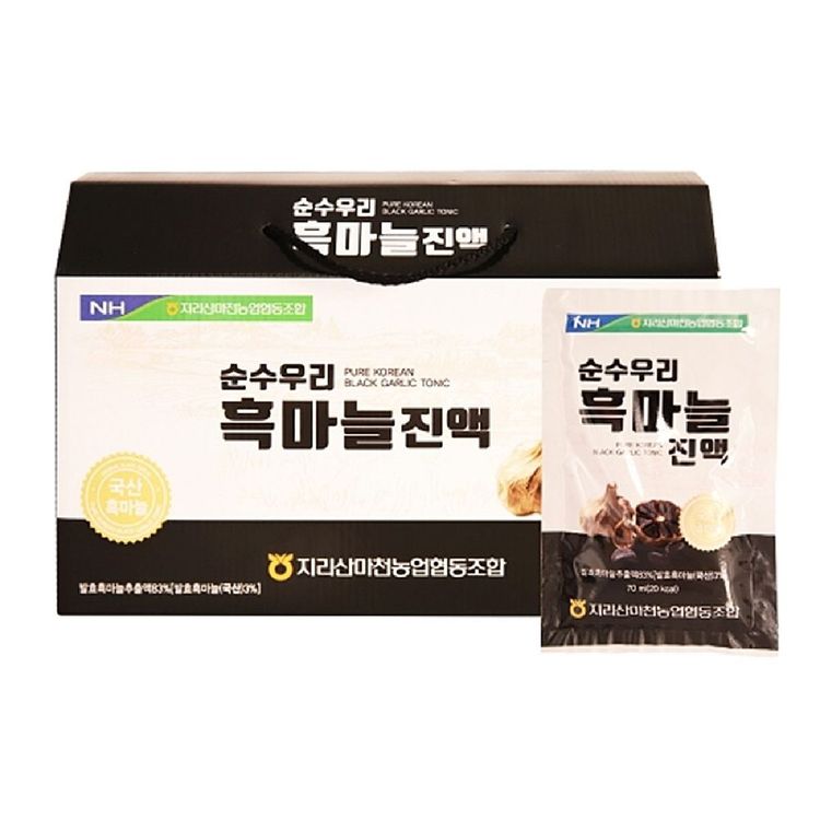 지리산마천농협 순수우리흑마늘진액 70ml 30포 홈플러스 택배배송