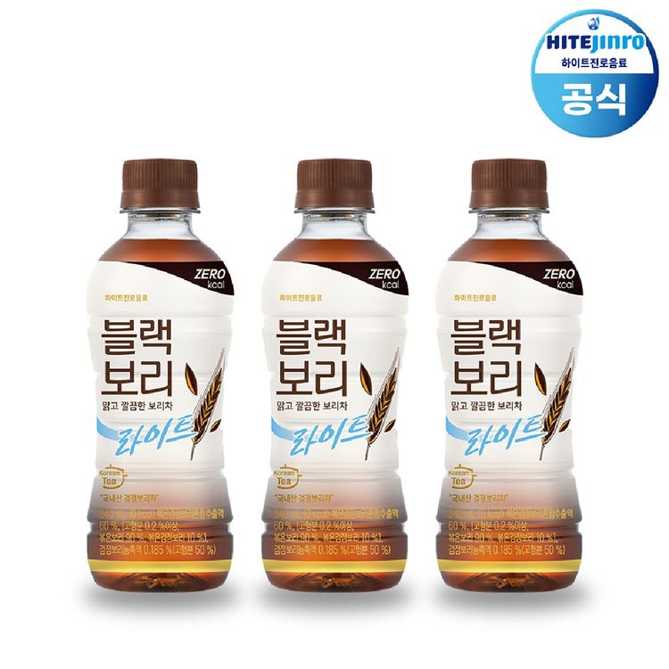 하이트진로 블랙보리 라이트 보리차 340ml X 20개 홈플러스 택배배송