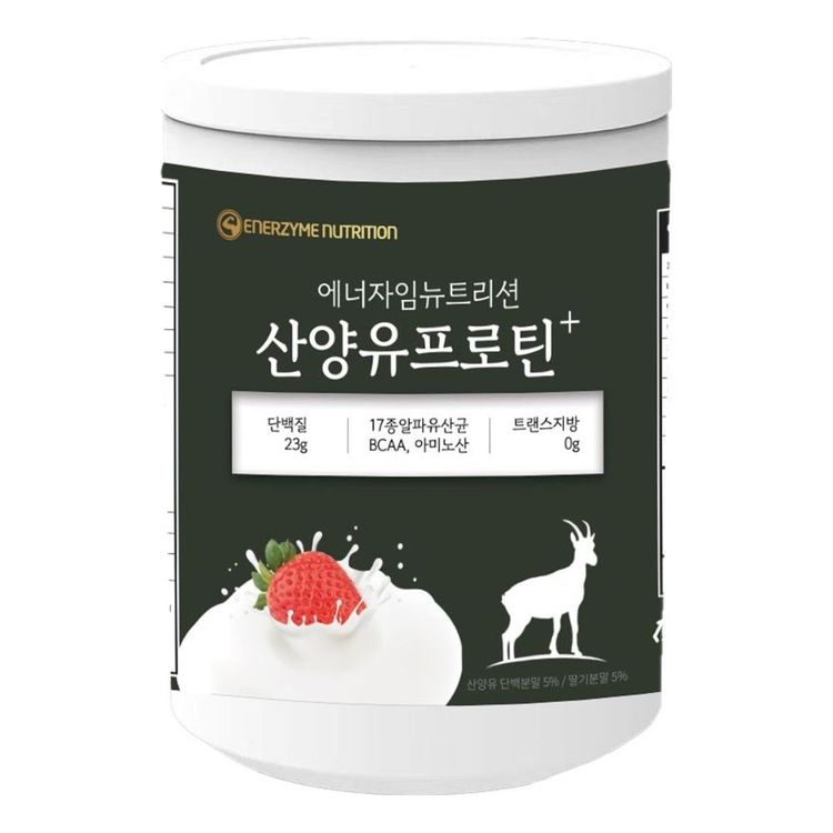 에너자임 300g 산양유프로틴 딸기맛 단백질보충제 홈플러스 택배배송