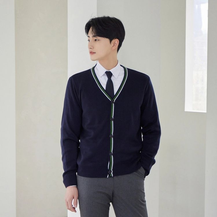 교복몰 네이비라인 남자 교복가디건 교복구매 교복 교복조끼 학생가디건 교복가격 중학교교복 교 홈플러스 택배배송