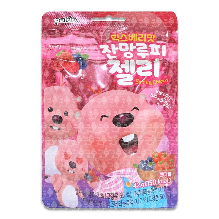 믹스베리맛 잔망루피 젤리 42g 1개 홈플러스 택배배송