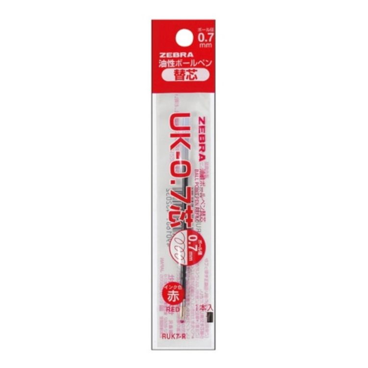 바보사랑 제브라 Zx3c 3색 볼펜 리필심 Uk 07 07mm 적색 10개입 홈플러스 택배배송