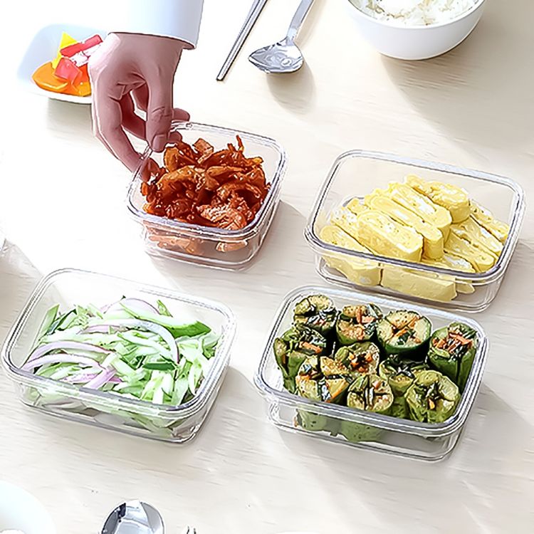 460ml 스카이락 밀페용기 직 중 1호 그레이 보관용기 반찬통 플라스틱밀폐용기 소분용기 홈플러스 택배배송