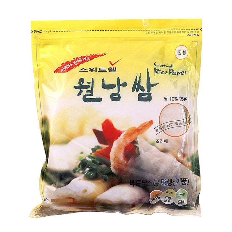 신선하이 식자재 스위트웰 원형 월남쌈 300g 홈플러스 택배배송