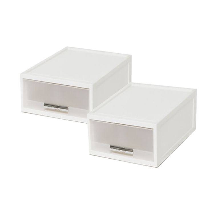 1호 1단 36cm 화인 화이트 스텝 서랍박스 2p 수납박스오피스용품플라스틱서랍장서 홈플러스 택배배송