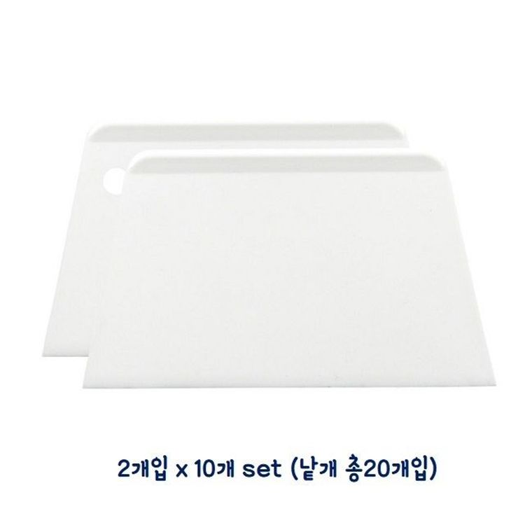 Pp 직사각 스크래퍼 2p X 10개묶음 제빵 홈플러스 택배배송