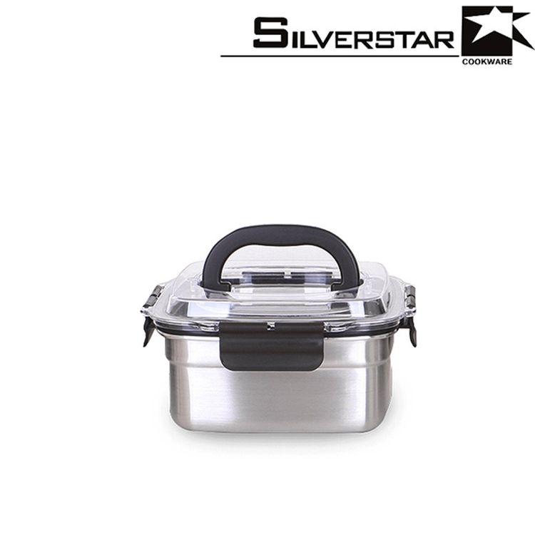 Silverstar 실버스타 오아이씨 국내산 돔형 스텐김치통 핸디 15호 1600ml 홈플러스 택배배송