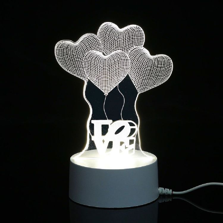 Led 러브 무드등 아크릴 Led취침등 홈플러스 택배배송