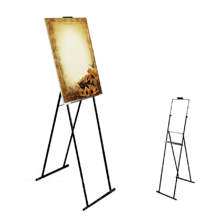 철제 고급 액자 이젤 그림 인테리어 접이식 전시용 홈플러스 택배배송