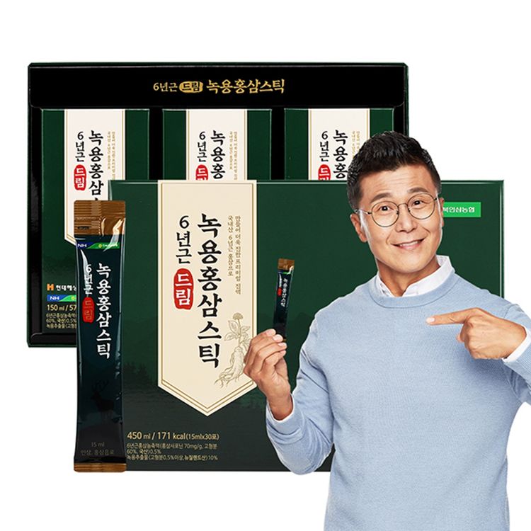 농협 드림 녹용 홍삼스틱 15ml X 30포 홈플러스 판매자택배