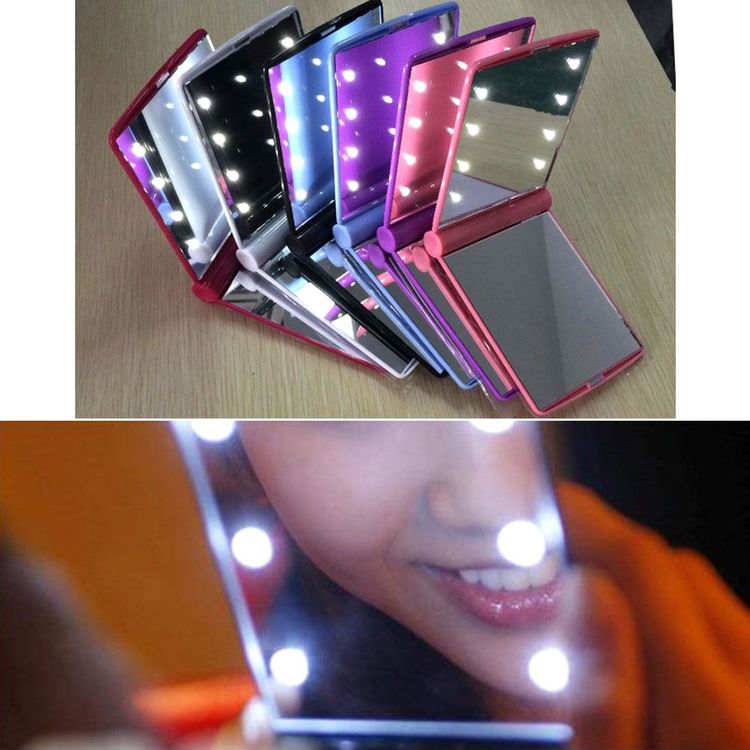휴대용 Led 메이크업거울 야간 화장 조명 거울 홈플러스 택배배송