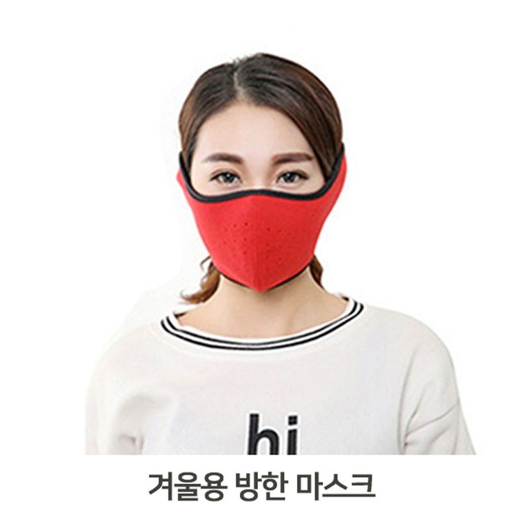 겨울용 방한 극세사 귀마개 새부리형 기모 마스크 홈플러스 택배배송