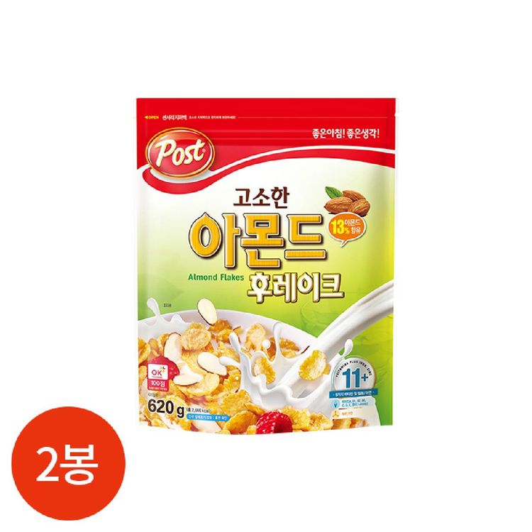 포스트 아몬드 후레이크 씨리얼 시리얼 식사대용 홈플러스 택배배송