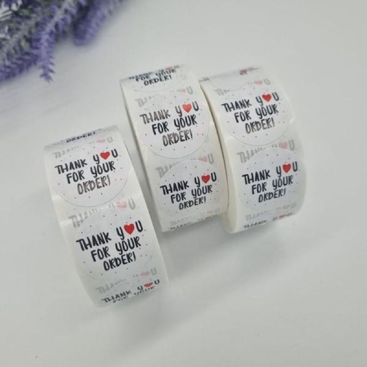 주문감사스티커 배달스티커 땡큐스티커 감사스티커 주 홈플러스 택배배송