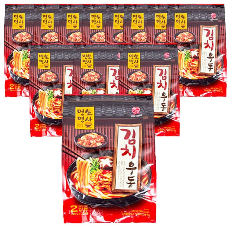 한일식품 본고장 면생면사 김치우동 440g2인분 12개입 홈플러스 택배배송