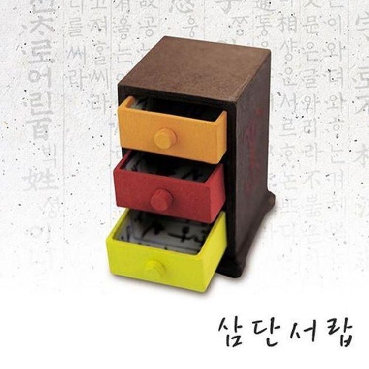 한지공예 삼단서랍 3매 홈플러스 택배배송