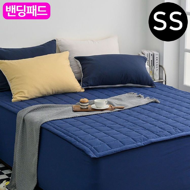 샤이니 순면 밴딩 패드 슈퍼싱글ss 네이비 카페트겸용 홈플러스 택배배송