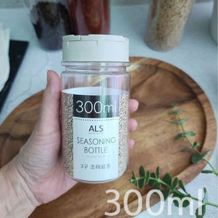 투명 양조절 3구 조미료통 300ml 양념 후리카케 소분 홈플러스 택배배송
