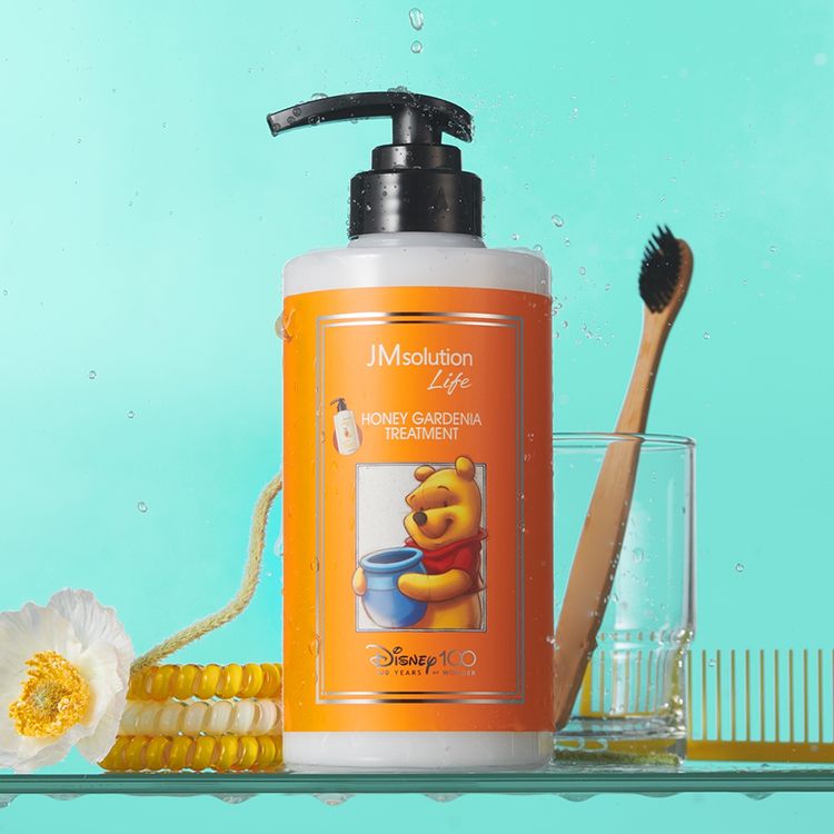 디즈니 100주년 한정판 제이엠솔루션라이프 허니 가드니아 퍼퓸 트리트먼트 500ml 홈플러스 택배배송