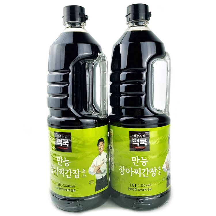 Costco 더본 백종원의 만능 짱아찌 간장 소스 18l X 2개 홈플러스 판매자택배