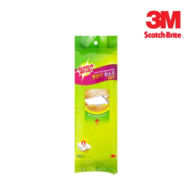 3M 스카치 브라이트 정전기 청소포 표준형 60매 3731 | 홈플러스 택배배송