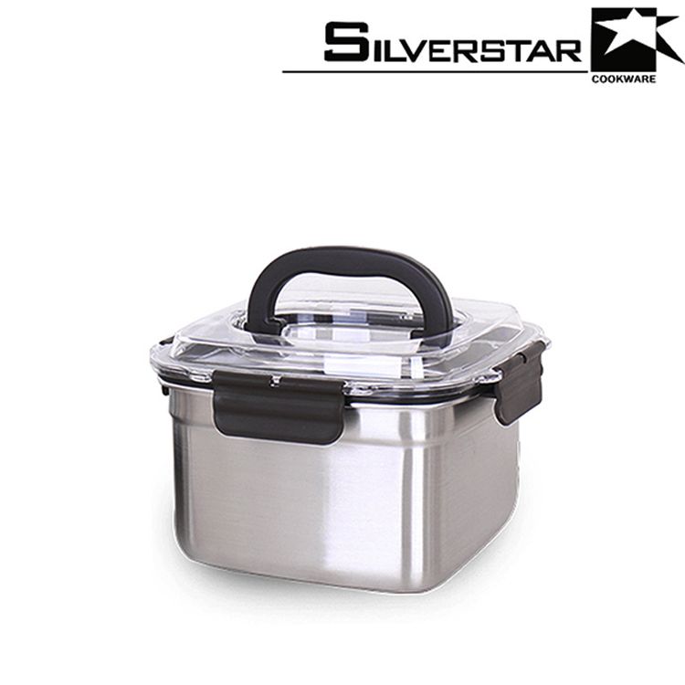Silverstar 실버스타 오아이씨 국내산 돔형 스텐김치통 핸디 18호 3800ml 홈플러스 택배배송