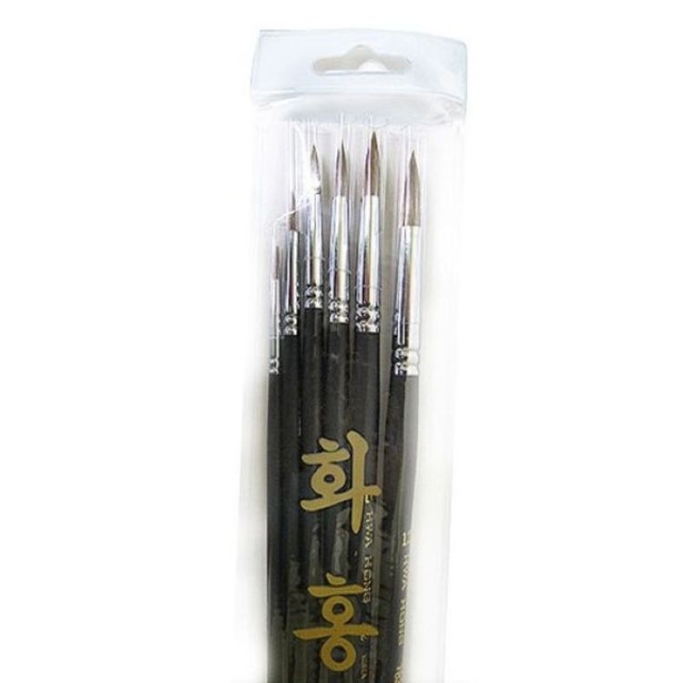 화홍 N508ad898b 수채화붓 782r 세트 6종 미술붓 화방붓 그림 홈플러스 택배배송