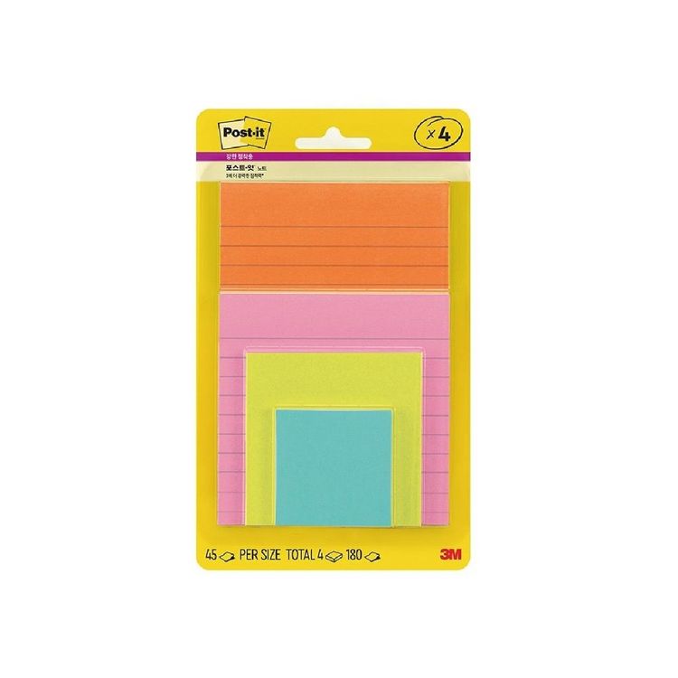 분류 3M 포스트잇 SSN 654-4 마이애미믹스 | 홈플러스 택배배송