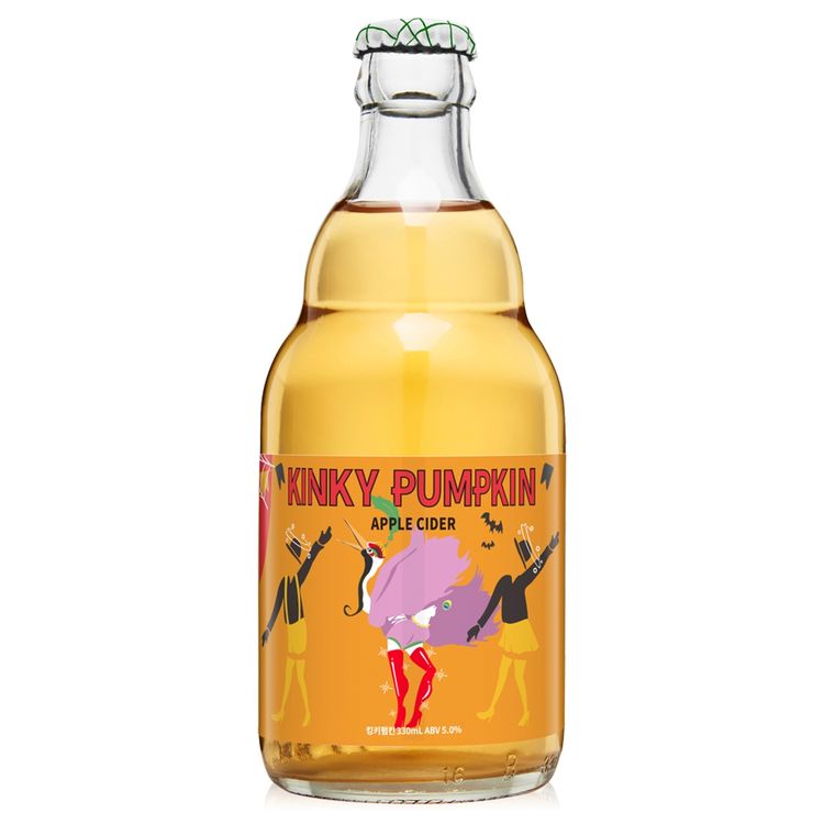 댄싱사이더 킹키펌킨 5도 330ml 호박꿀사이더 홈플러스 택배배송
