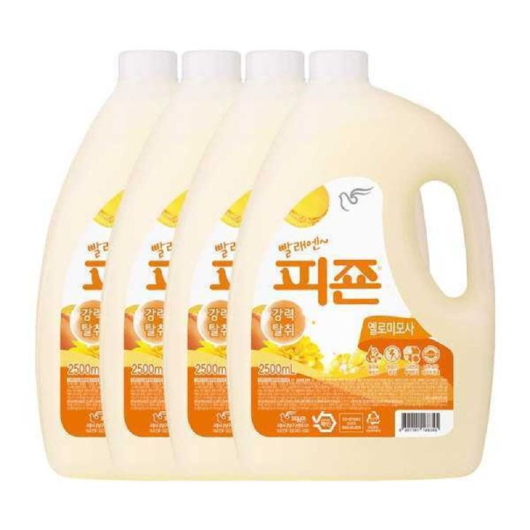 피죤 섬유유연제 2500ml 4개 옐로미모사 홈플러스 택배배송