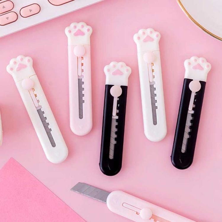 야옹이 커터칼 커터칼날 칼날 문구용품 사무 10개 홈플러스 택배배송