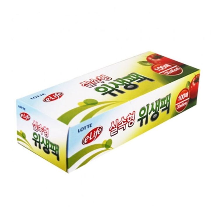 롯데 실속형 위생팩 30x45cm 100매 1p 비닐봉투 봉지 홈플러스 택배배송