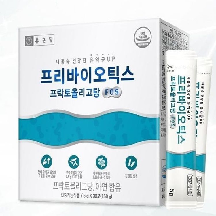 프리바이오틱스 프락토올리고당 5gx30포x2개 아연 Fos 홈플러스 택배배송